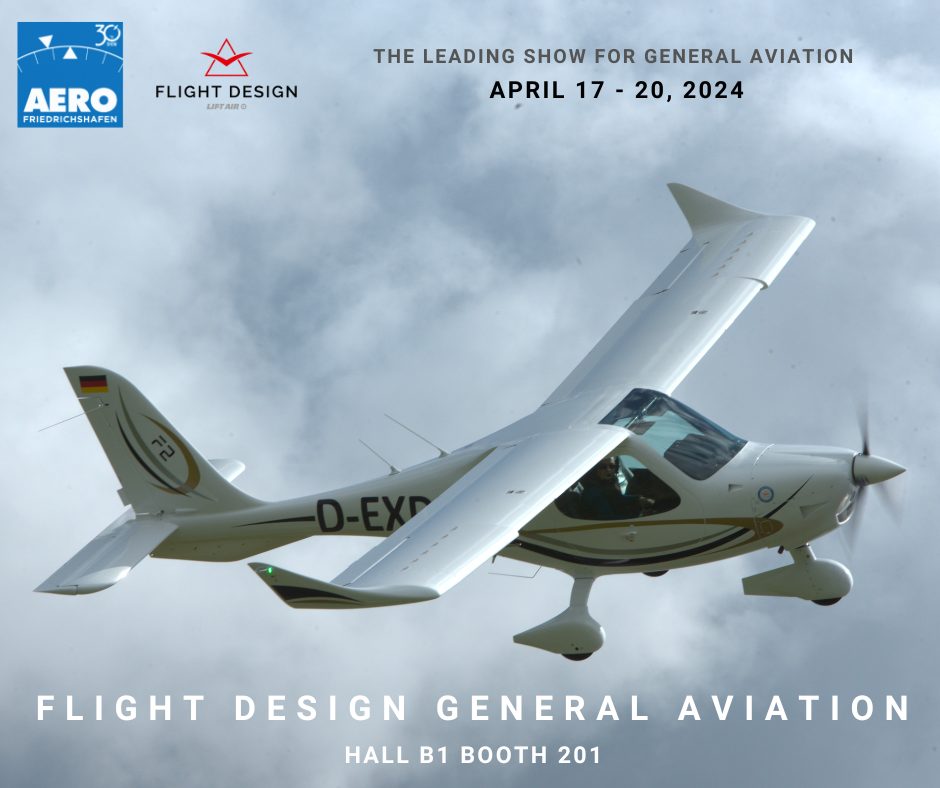 FLIGHT DESIGN AT MAJOR AVIATION EVENTS 2024