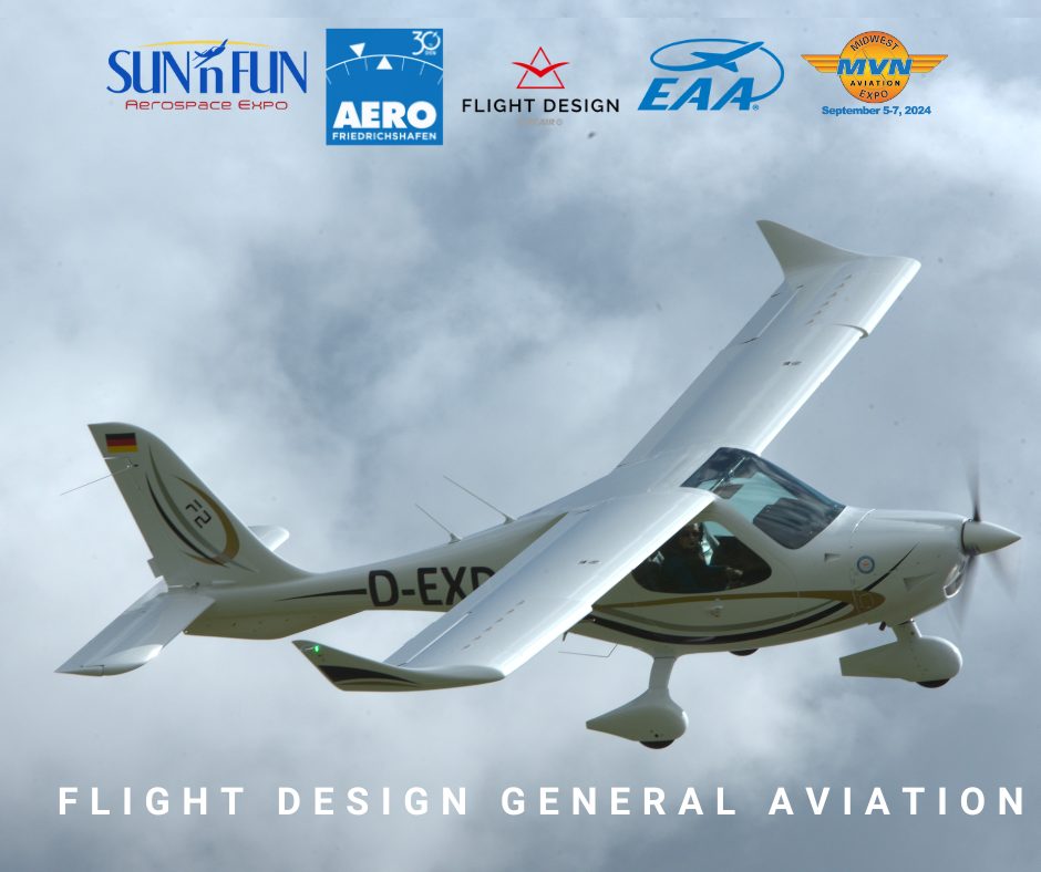FLIGHT DESIGN AT MAJOR AVIATION EVENTS 2024